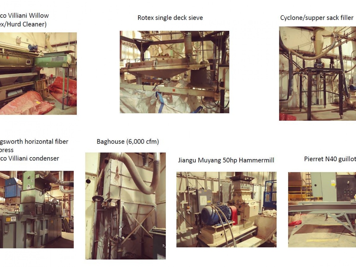 Hemp Decortication Pilot Line | Gibbs International