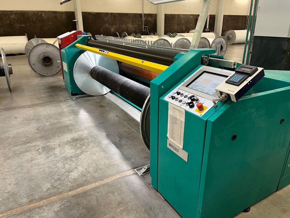 Karl Mayer Direct Warper and Benninger-Zell Sizing Machine | Gibbs ...