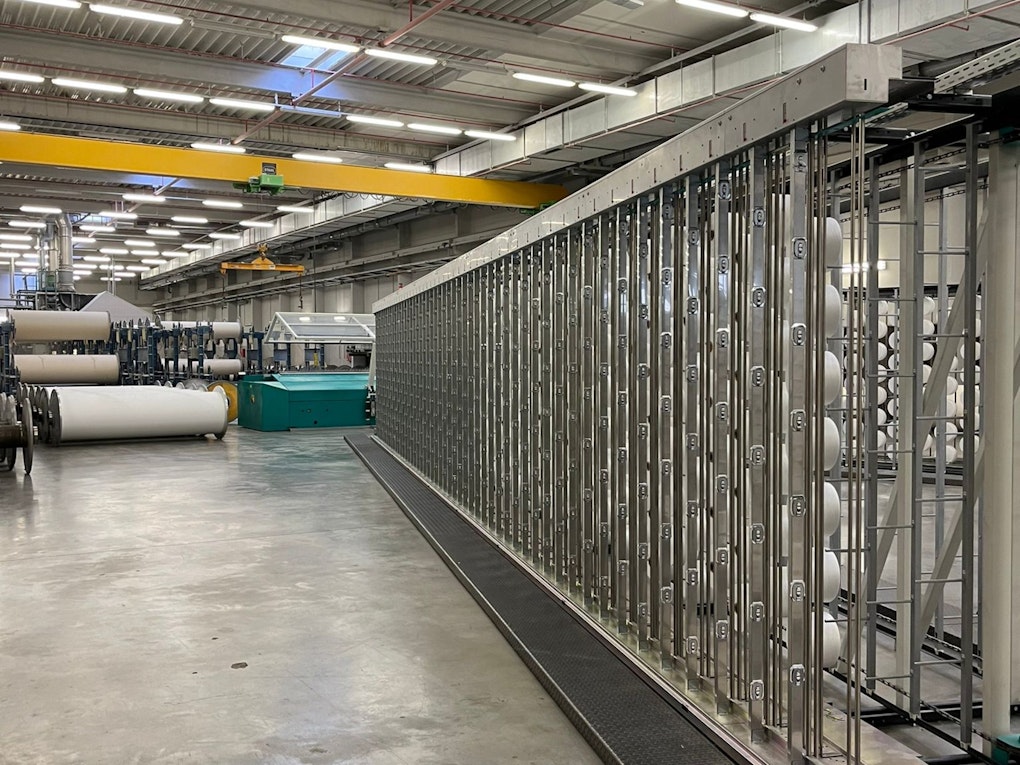 Karl Mayer Direct Warper and Benninger-Zell Sizing Machine | Gibbs ...