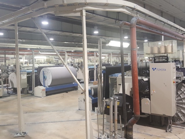 (36) Toyota Eurotech JAT.710 Eurotech Air Jet Weaving Looms | Gibbs ...