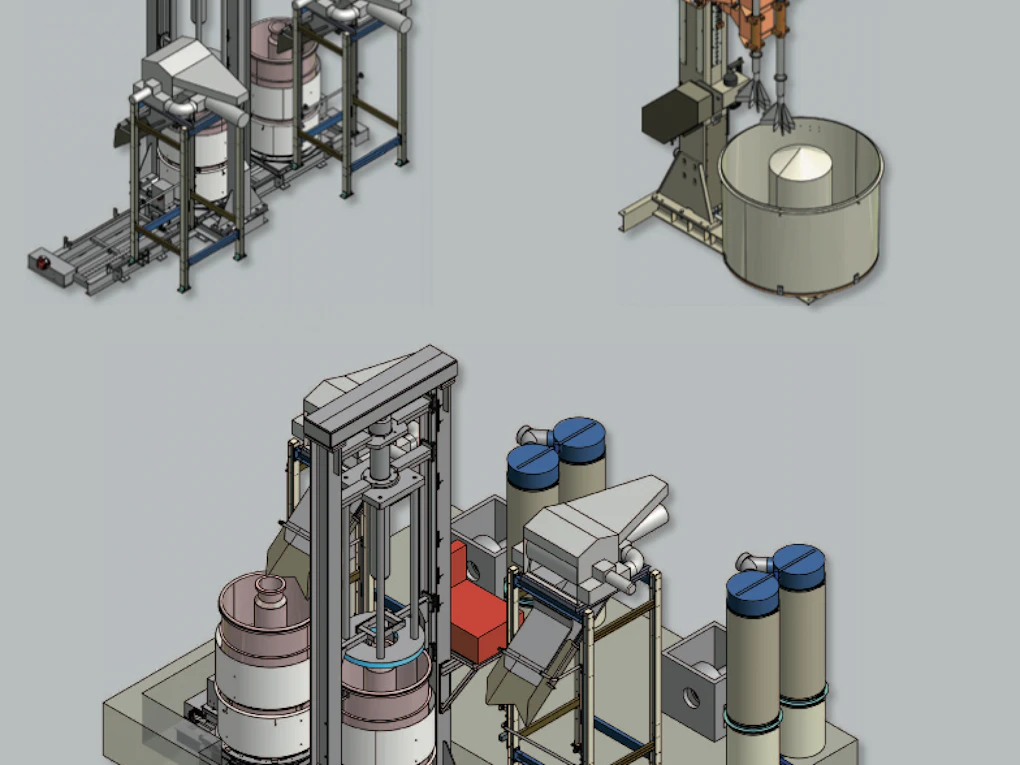 NEW Automatic Fiber Cake Pressing Lines For Fiber Dyeing & Bleach ...